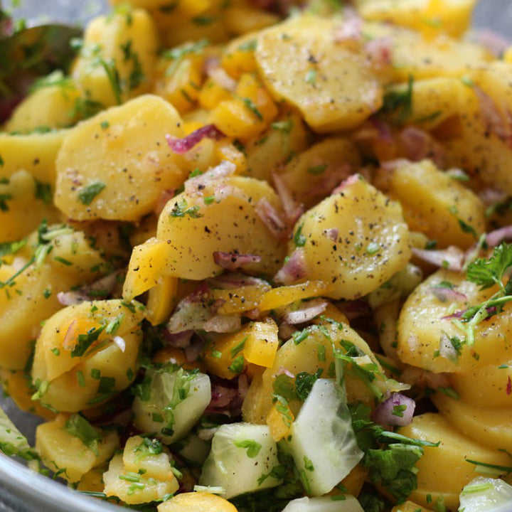 A Classic Potato Salad with Roasted Garlic Aioli – AIOLI_SA